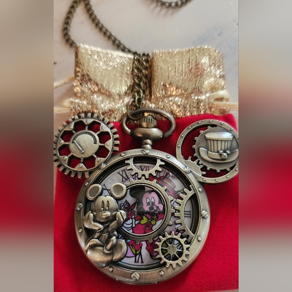 Accessories | Mickey Mouse Give Pocket Watch | Poshmark